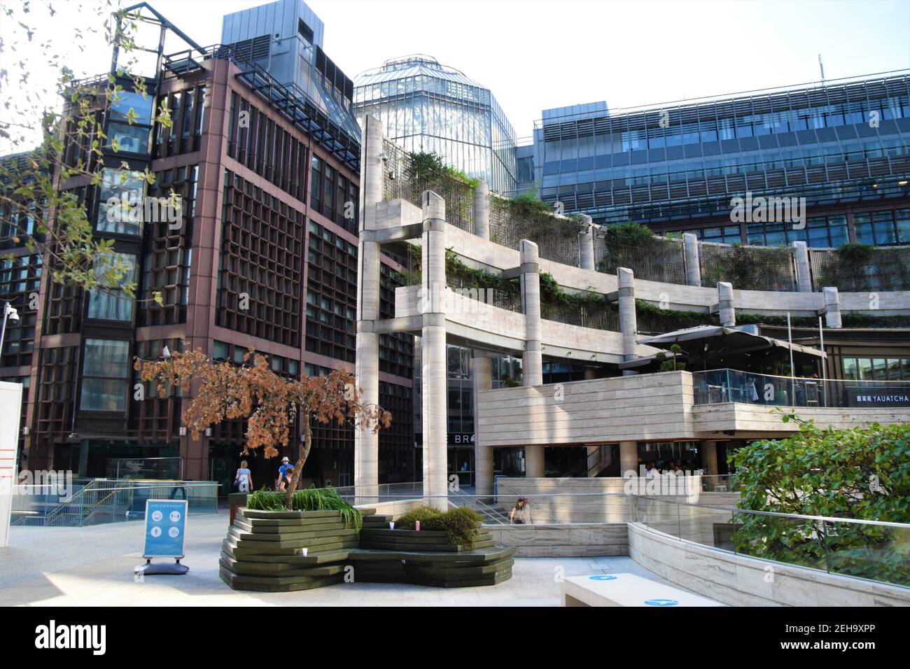 Office buildings in Broadgate Circle, City of London, UK Stock Photo ...