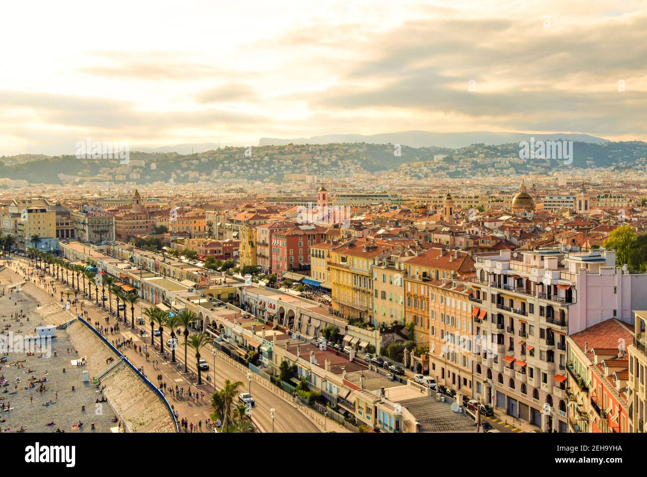 Nice anges aerial hi-res stock photography and images - Alamy