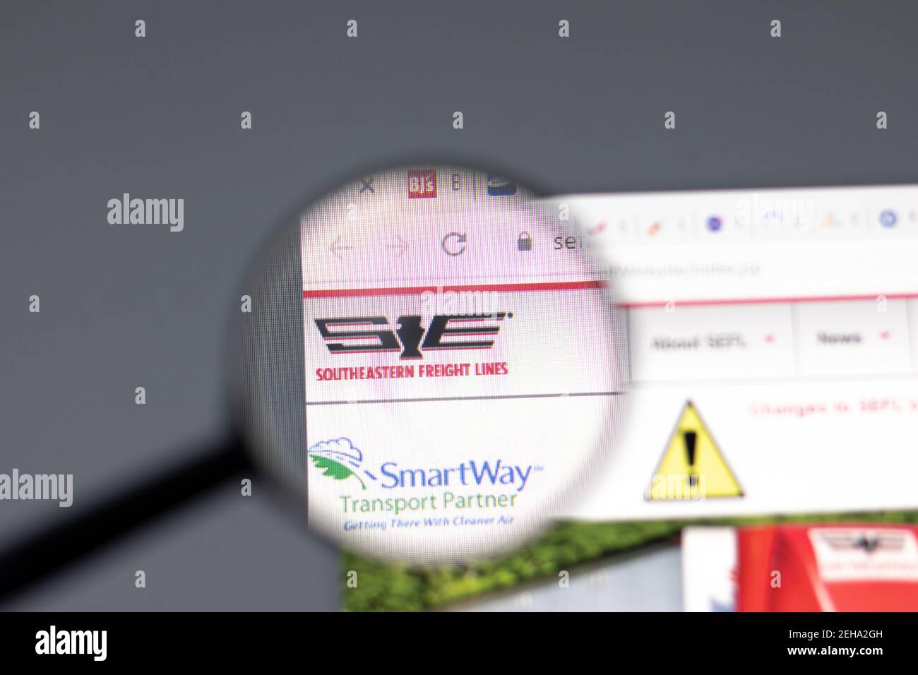 Southeastern freight lines hi-res stock photography and images - Alamy