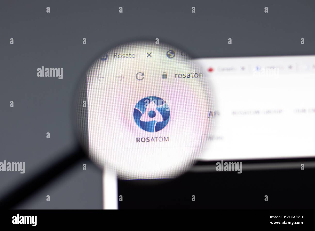 Rosatom logo hi-res stock photography and images - Alamy