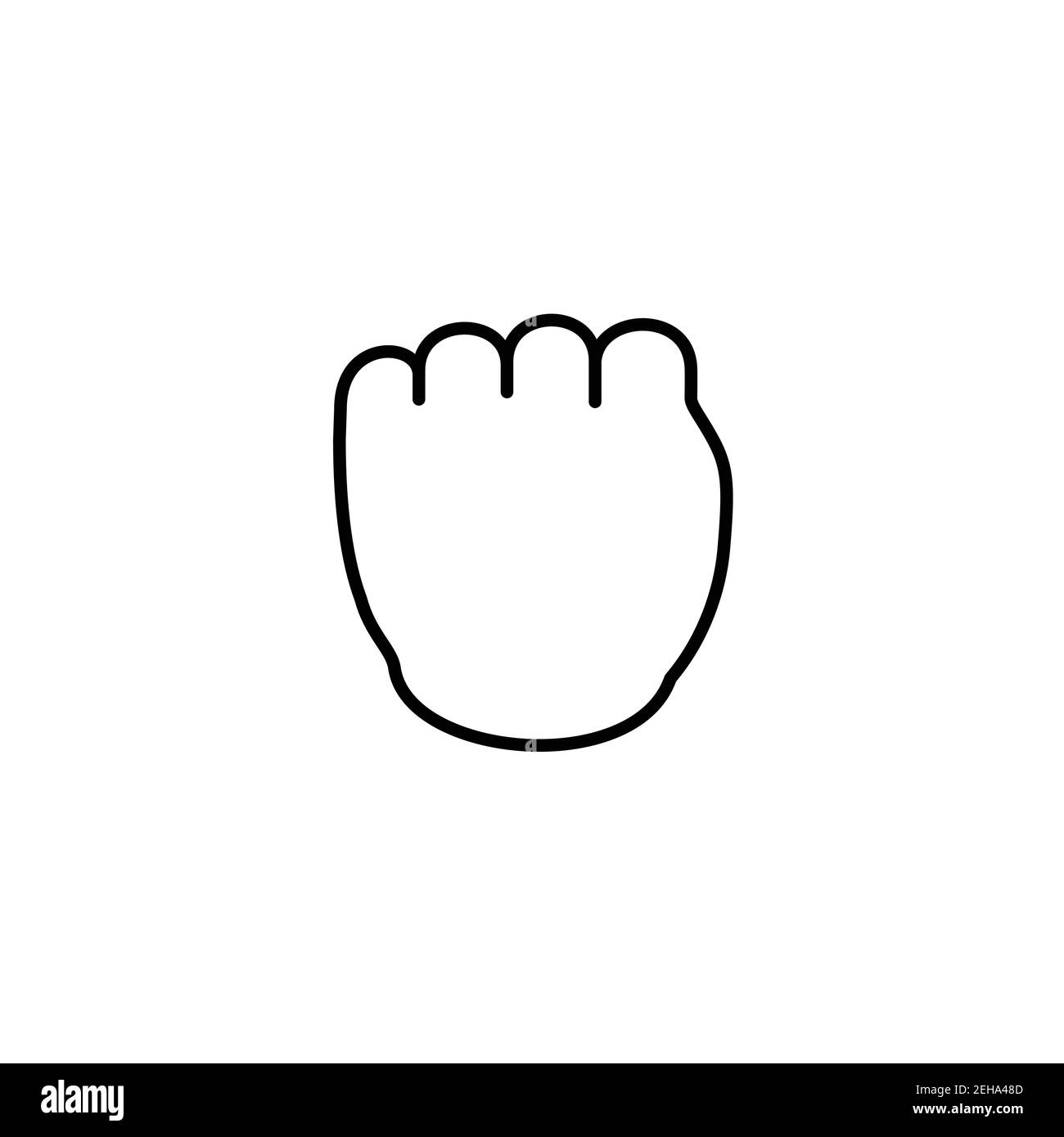 Vertical close up hand Stock Vector Images - Alamy