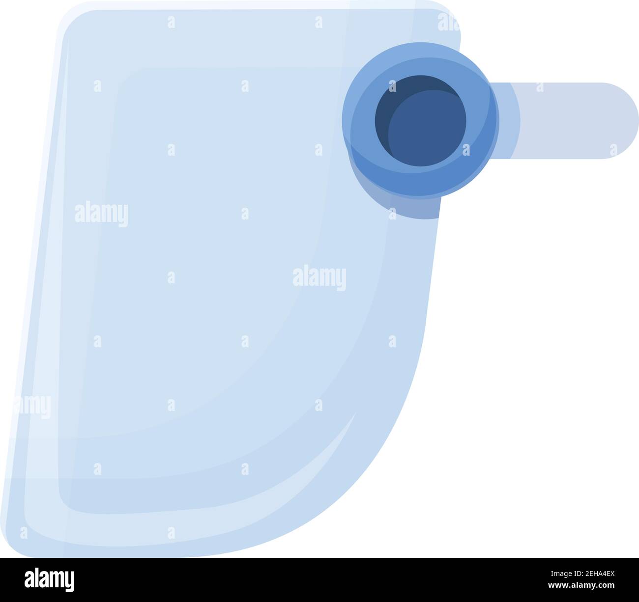 Face shield icon. Cartoon of face shield vector icon for web design ...