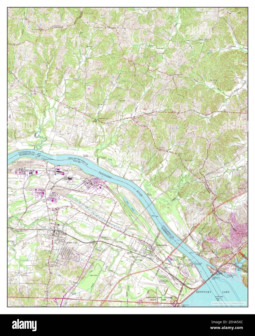 Calvert county map hi-res stock photography and images - Alamy