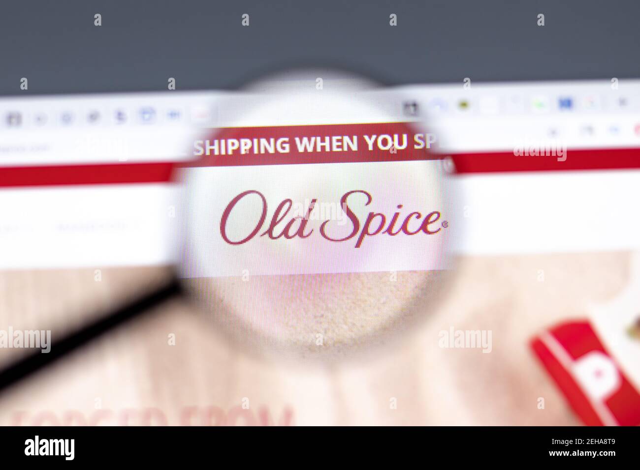Old spice logo hi-res stock photography and images - Alamy