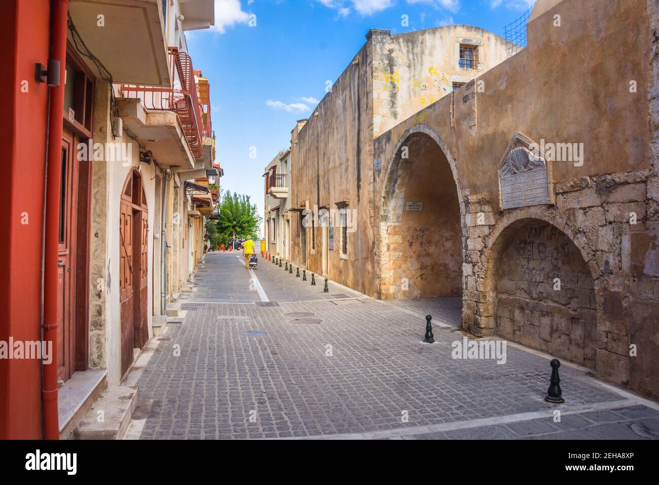 Old town of Rethymno, Crete, Greece Stock Photo - Alamy