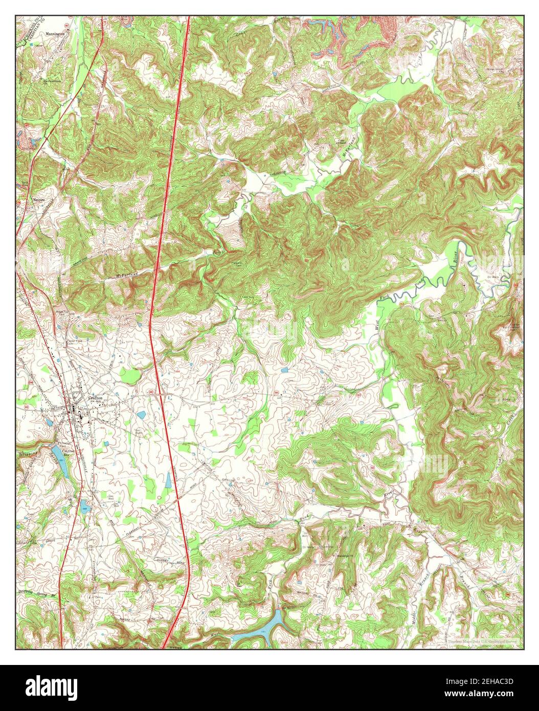 Map of crofton hi-res stock photography and images - Alamy