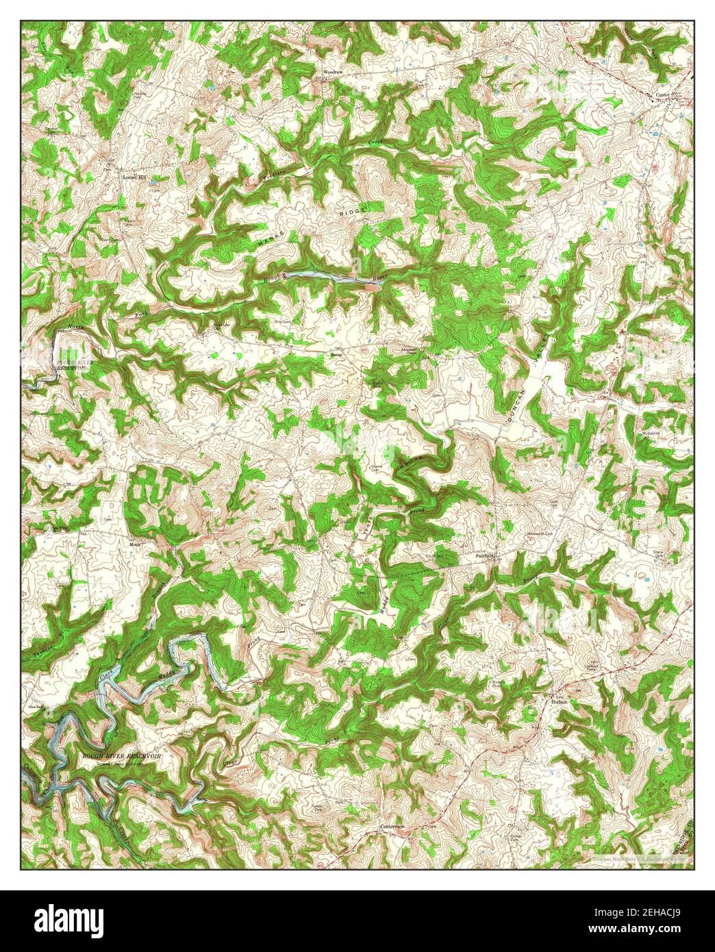 Custer, Kentucky, map 1963, 1:24000, United States of America by ...