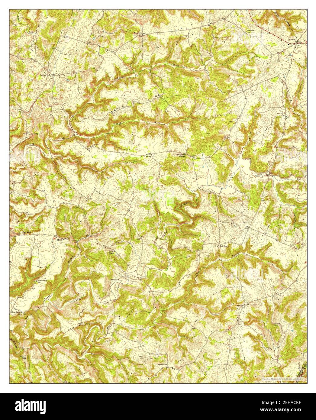 Map of custer hi-res stock photography and images - Alamy