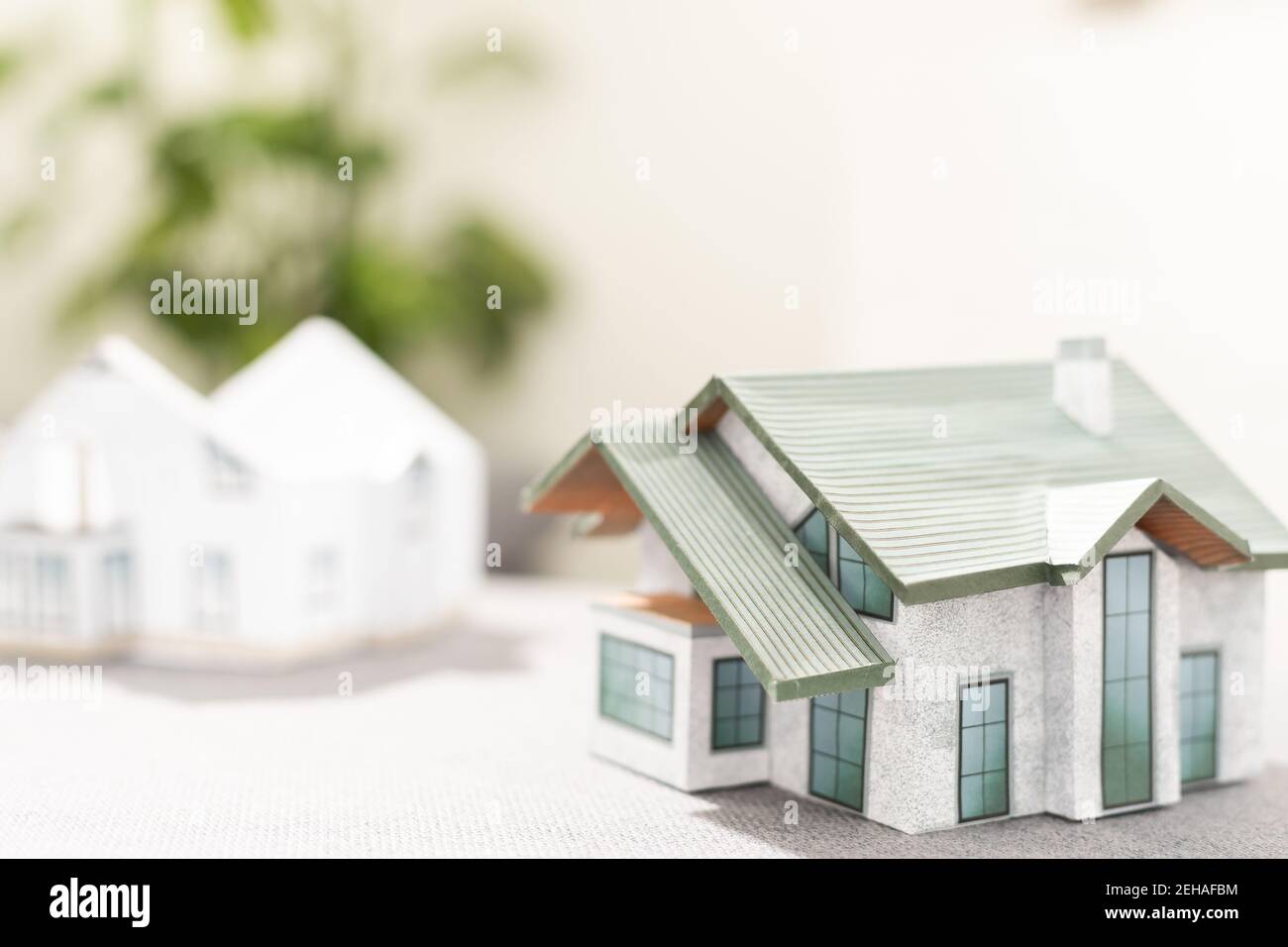 layout of the house in the background drawings. Construction concept ...