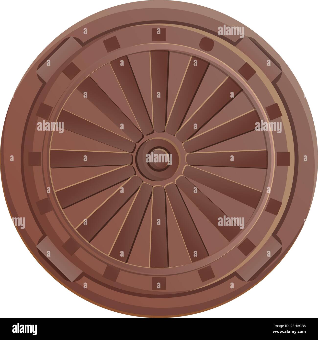 Shape manhole icon. Cartoon of shape manhole vector icon for web design ...