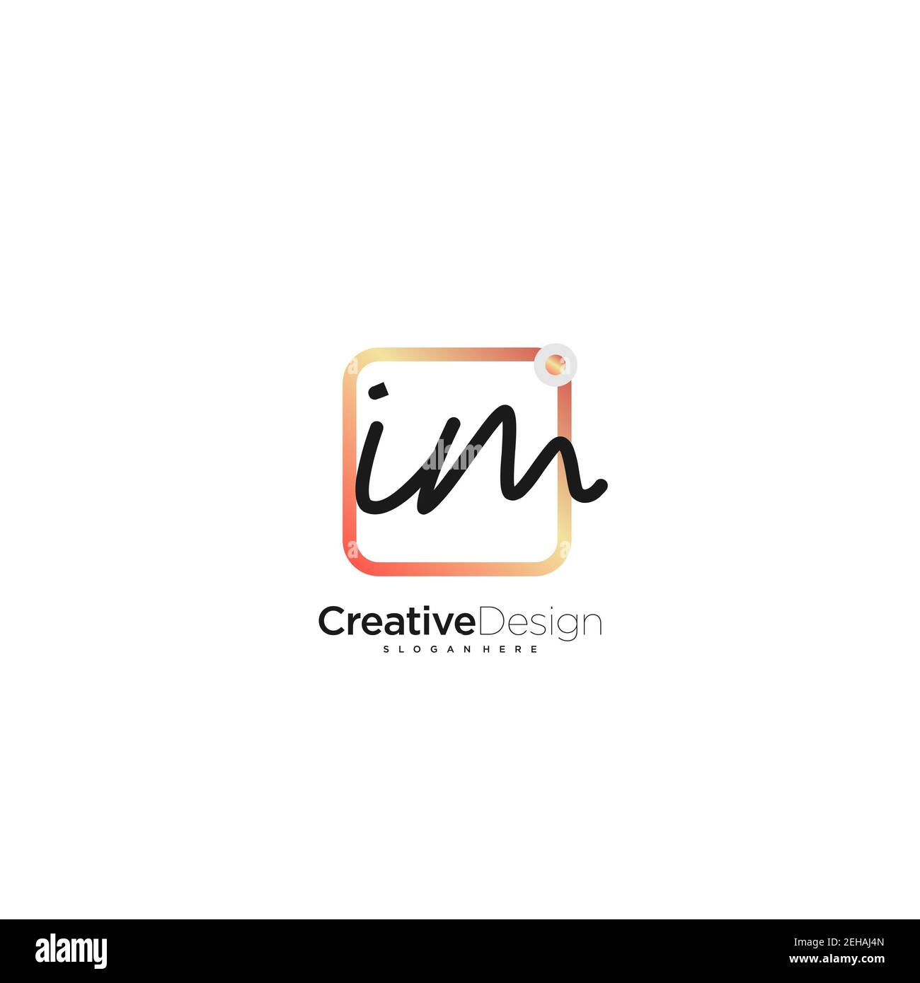 Letter im Stock Vector Images - Alamy