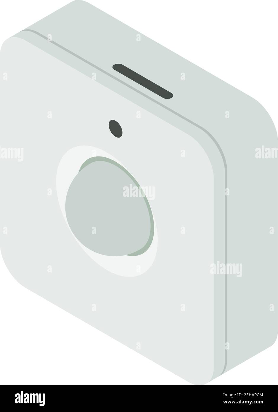 Motion sensor icon. Isometric of motion sensor vector icon for web ...