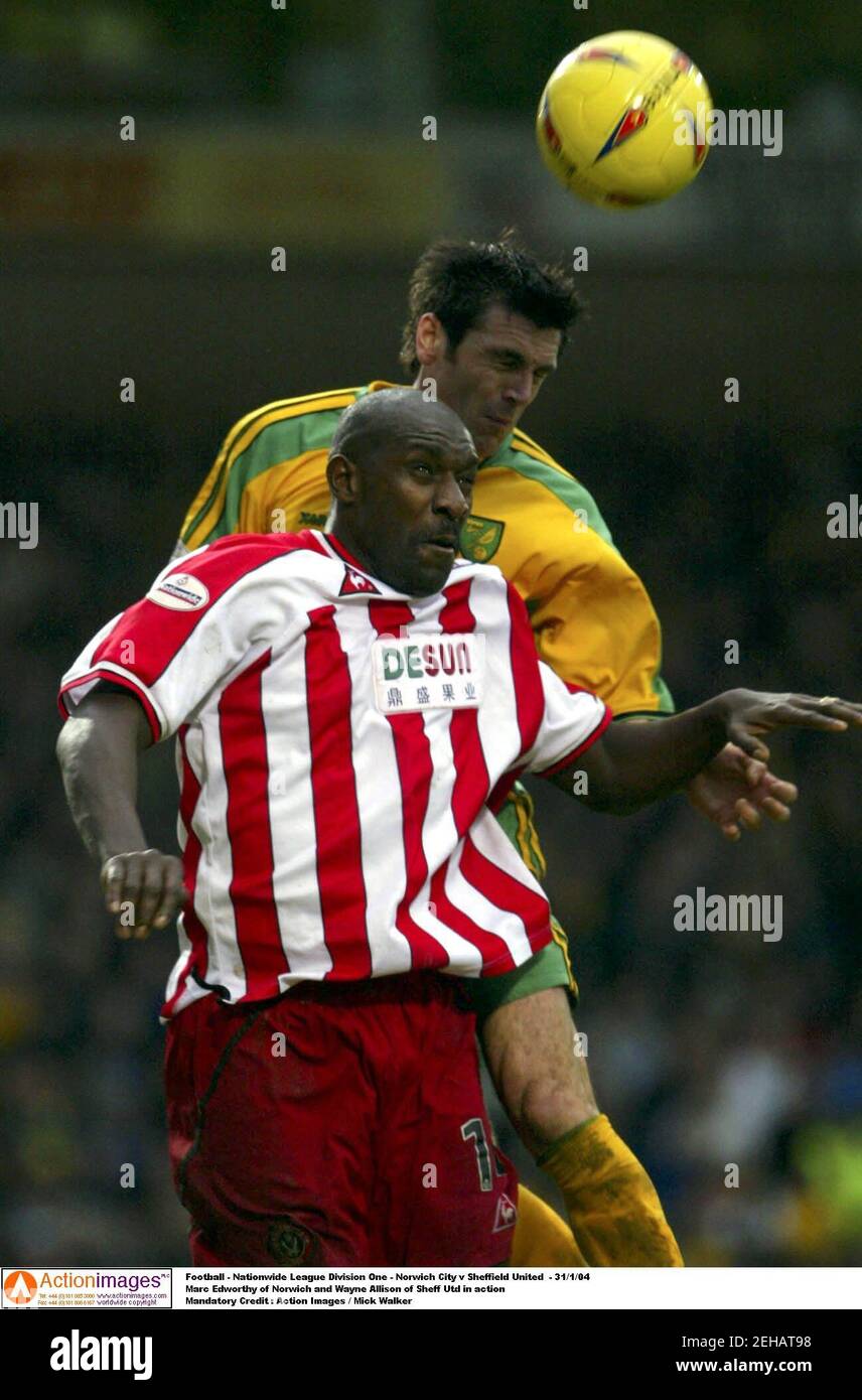 Sheffield utd wayne allison hi-res stock photography and images - Alamy