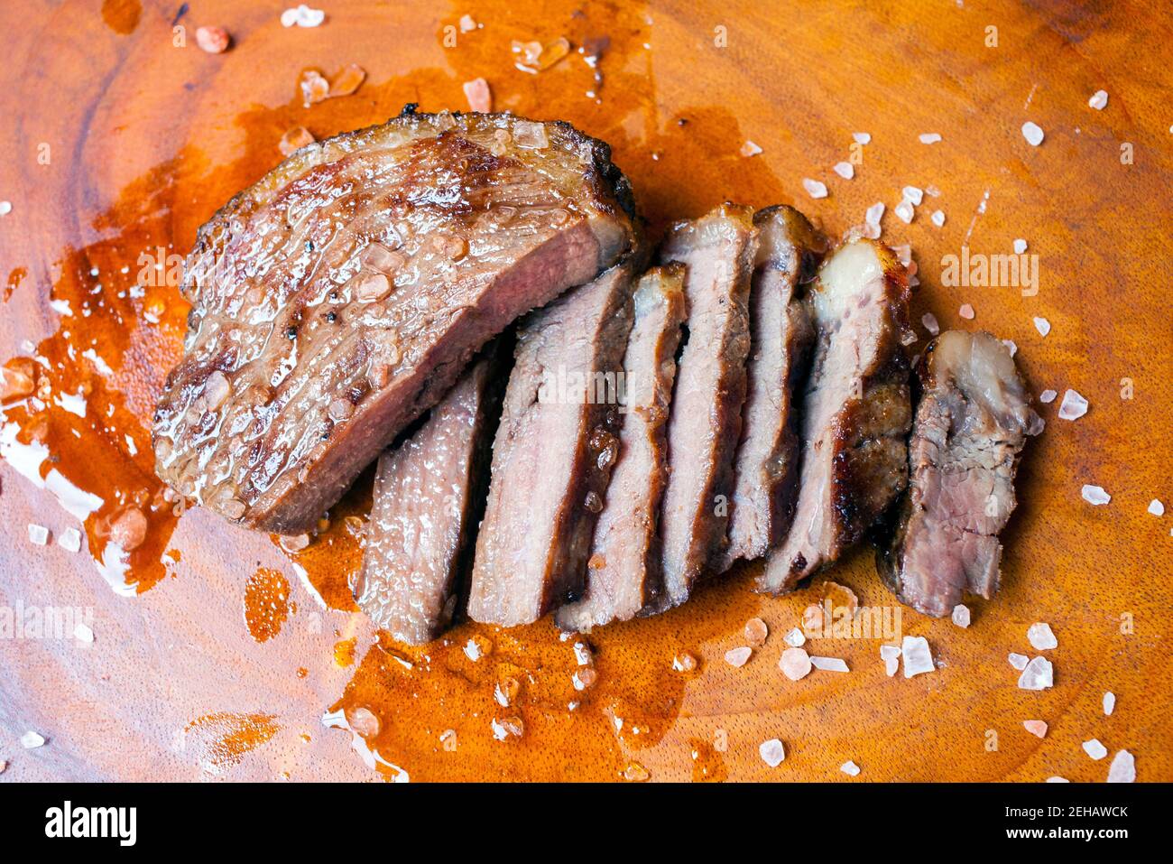 Picanha, traditional Brazilian beef cut Stock Photo - Alamy