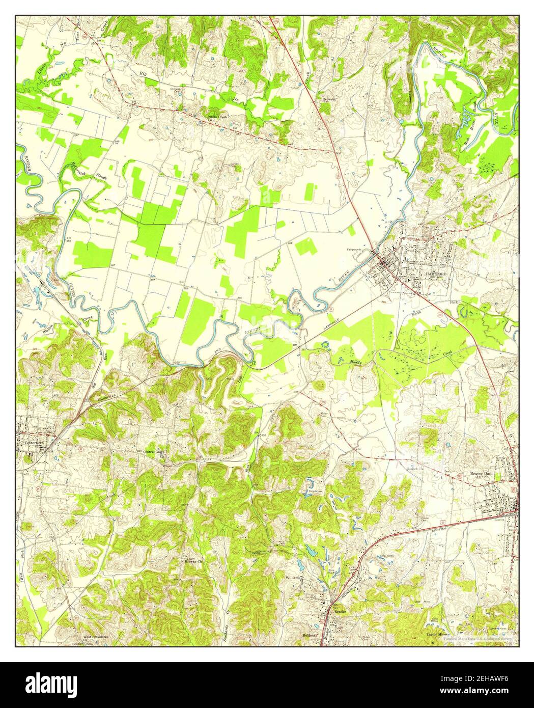 Old map of hartford Cut Out Stock Images & Pictures - Alamy