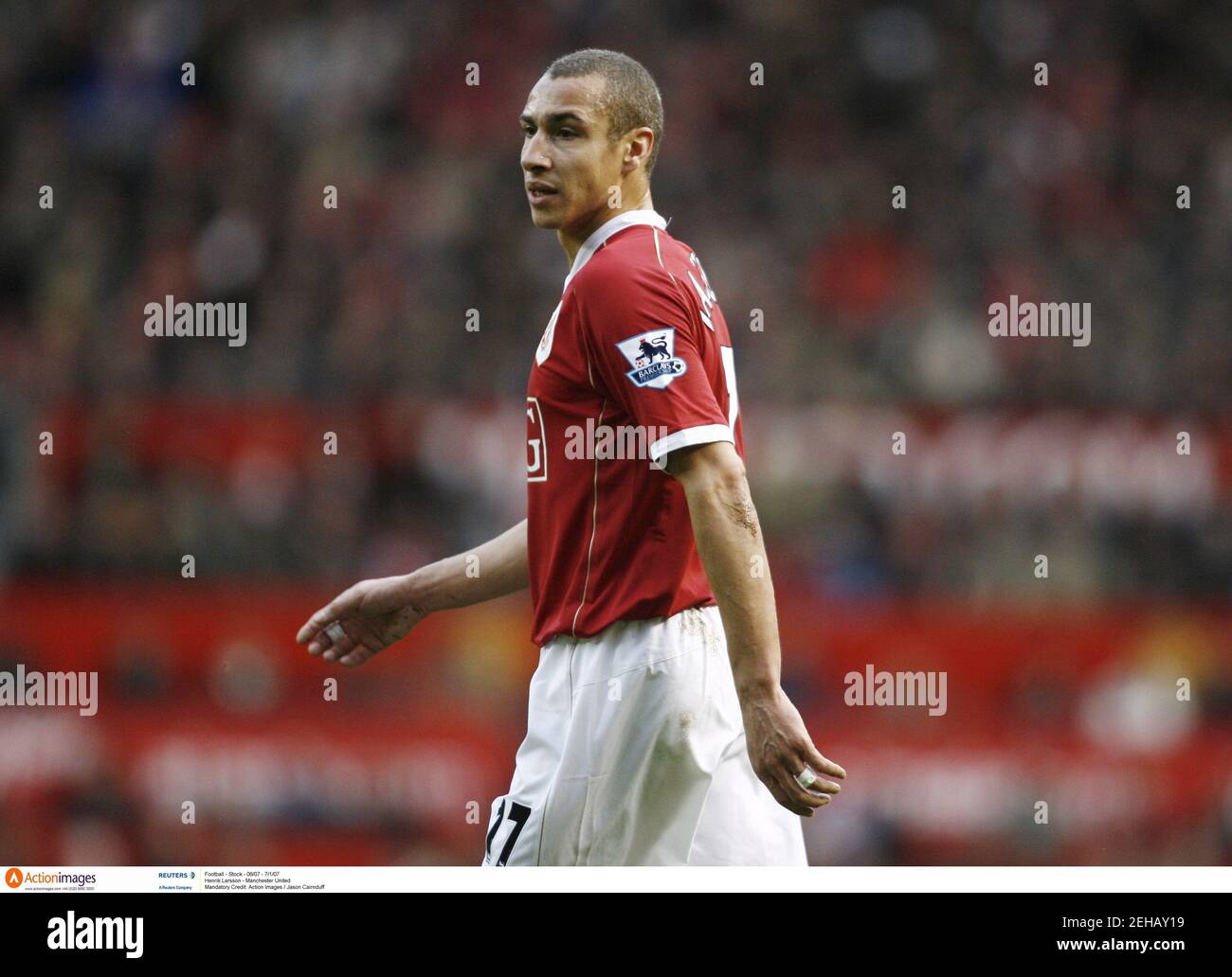 Henrik larsson manchester united hi-res stock photography and images ...