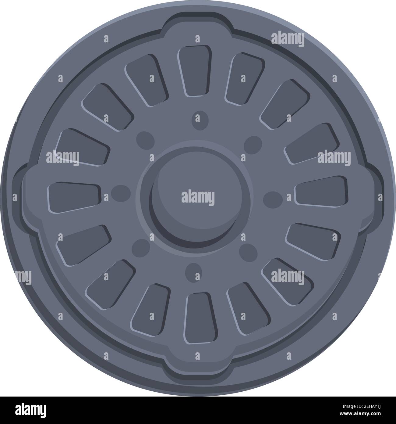 Obsolete manhole icon. Cartoon of obsolete manhole vector icon for web ...