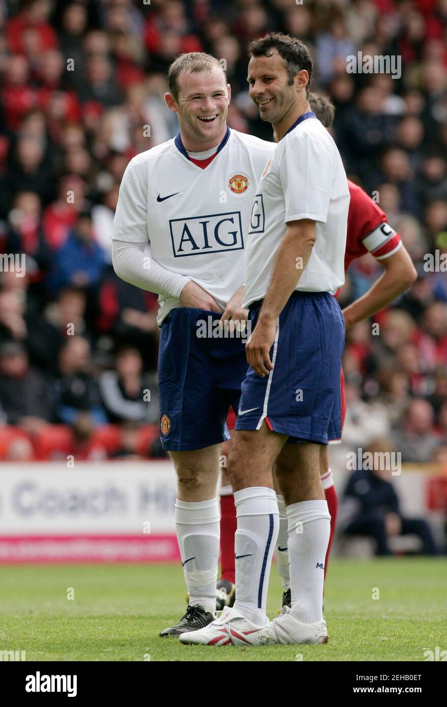 Manchester uniteds wayne rooney pre season friendly pittodrie stadium ...