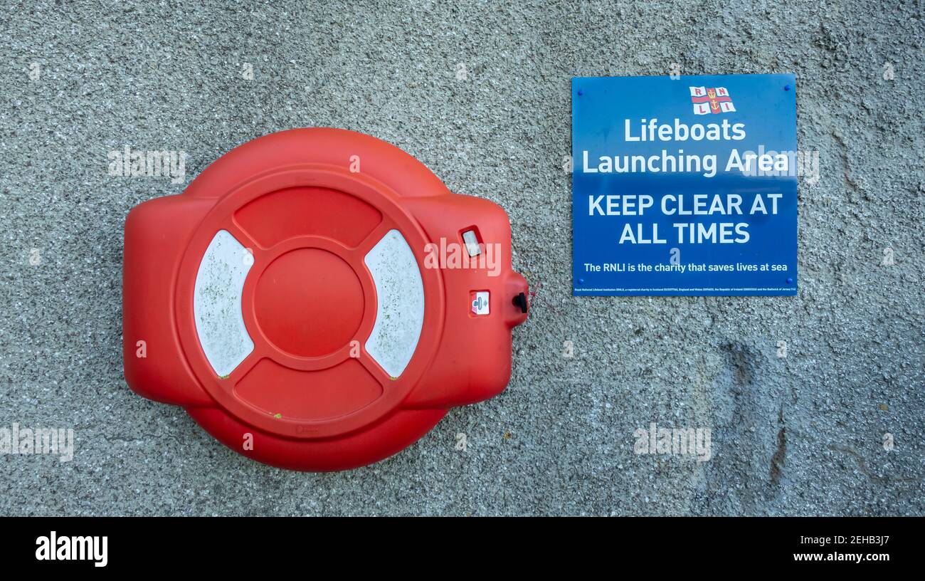Kirkcudbright, Scotland - 28th December 2020: RNLI Lifeboat Launching ...