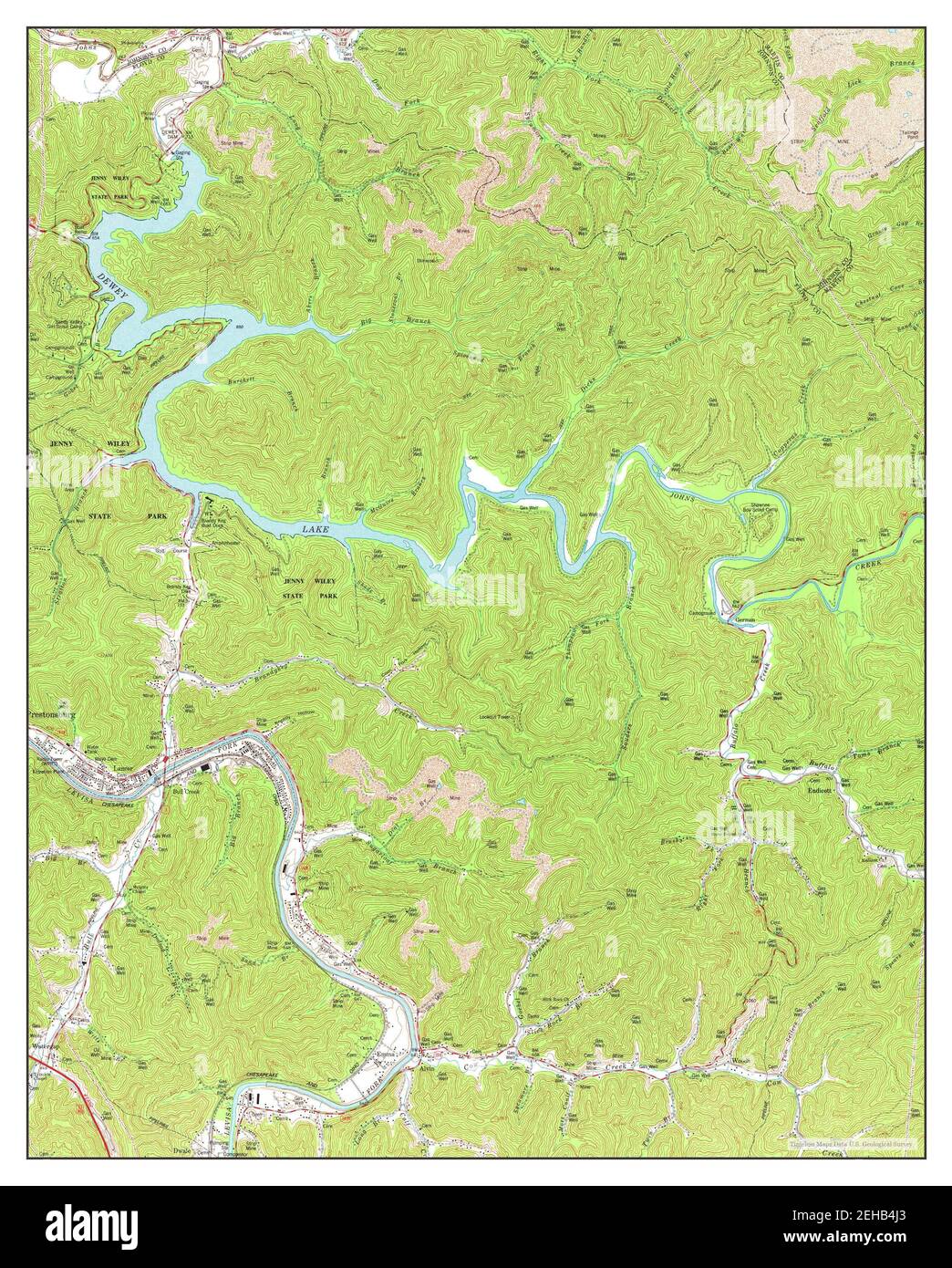 Lancer, Kentucky, map 1978, 1:24000, United States of America by ...