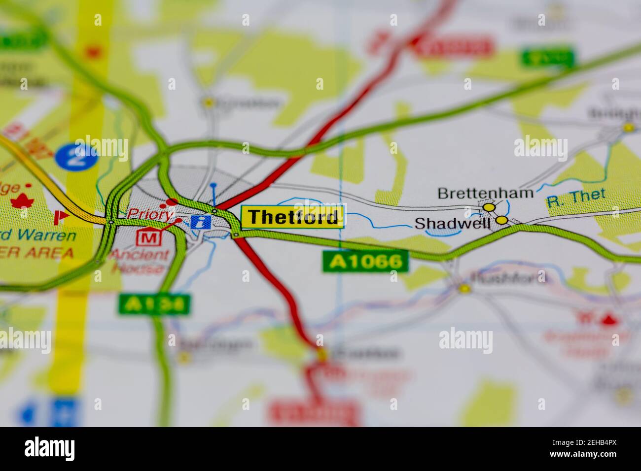 Thetford map hi-res stock photography and images - Alamy