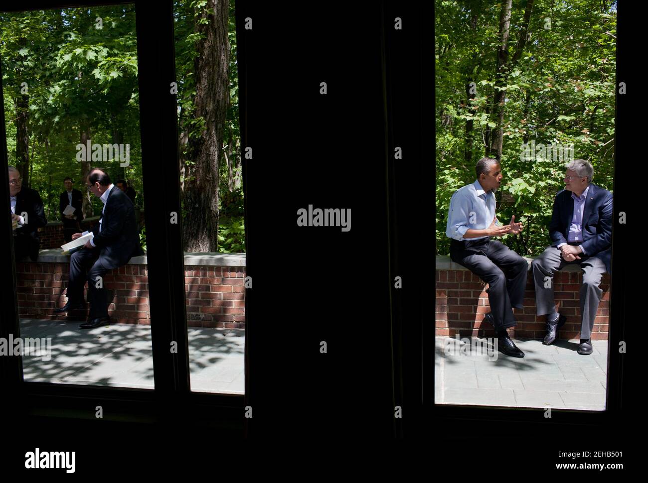 Camp david summit meetings hi-res stock photography and images - Alamy