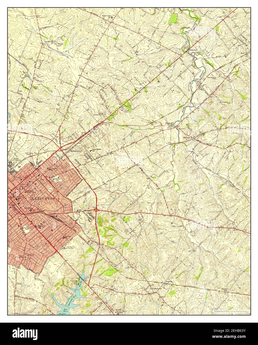 Old Maps Of Lexington Kentucky
