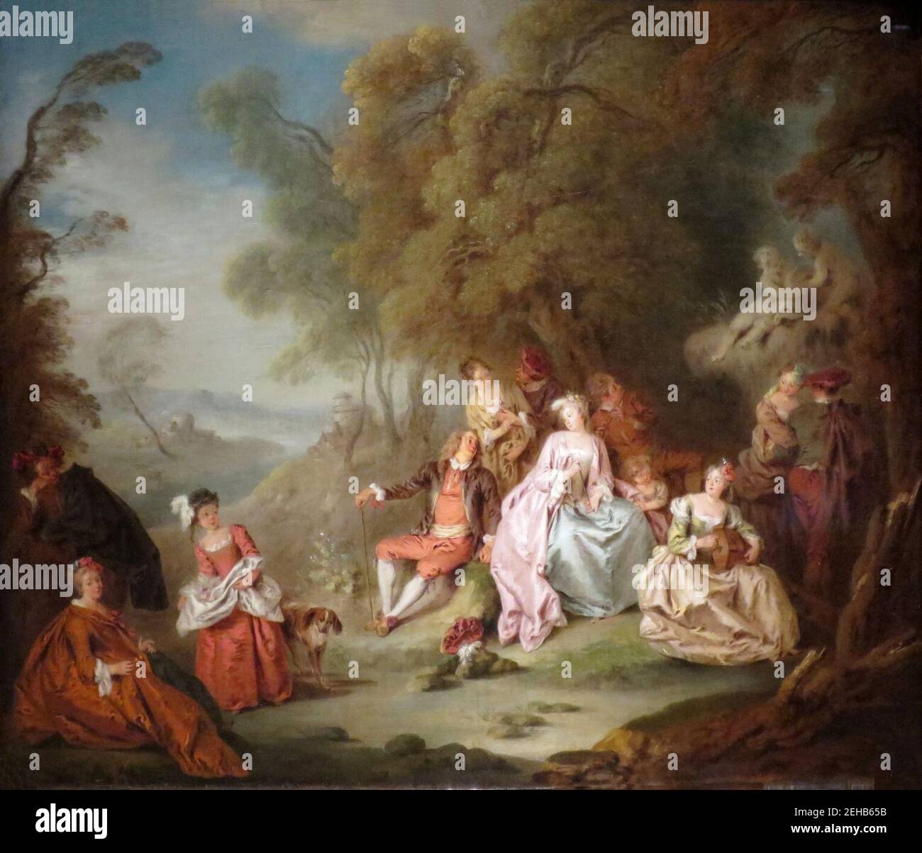 Jean baptiste pater fête champêtre hi-res stock photography and images ...