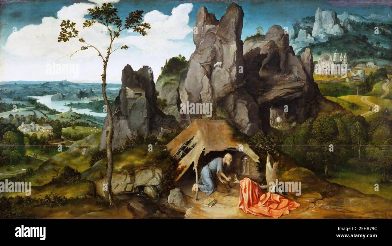 Patinir jerome hi-res stock photography and images - Alamy