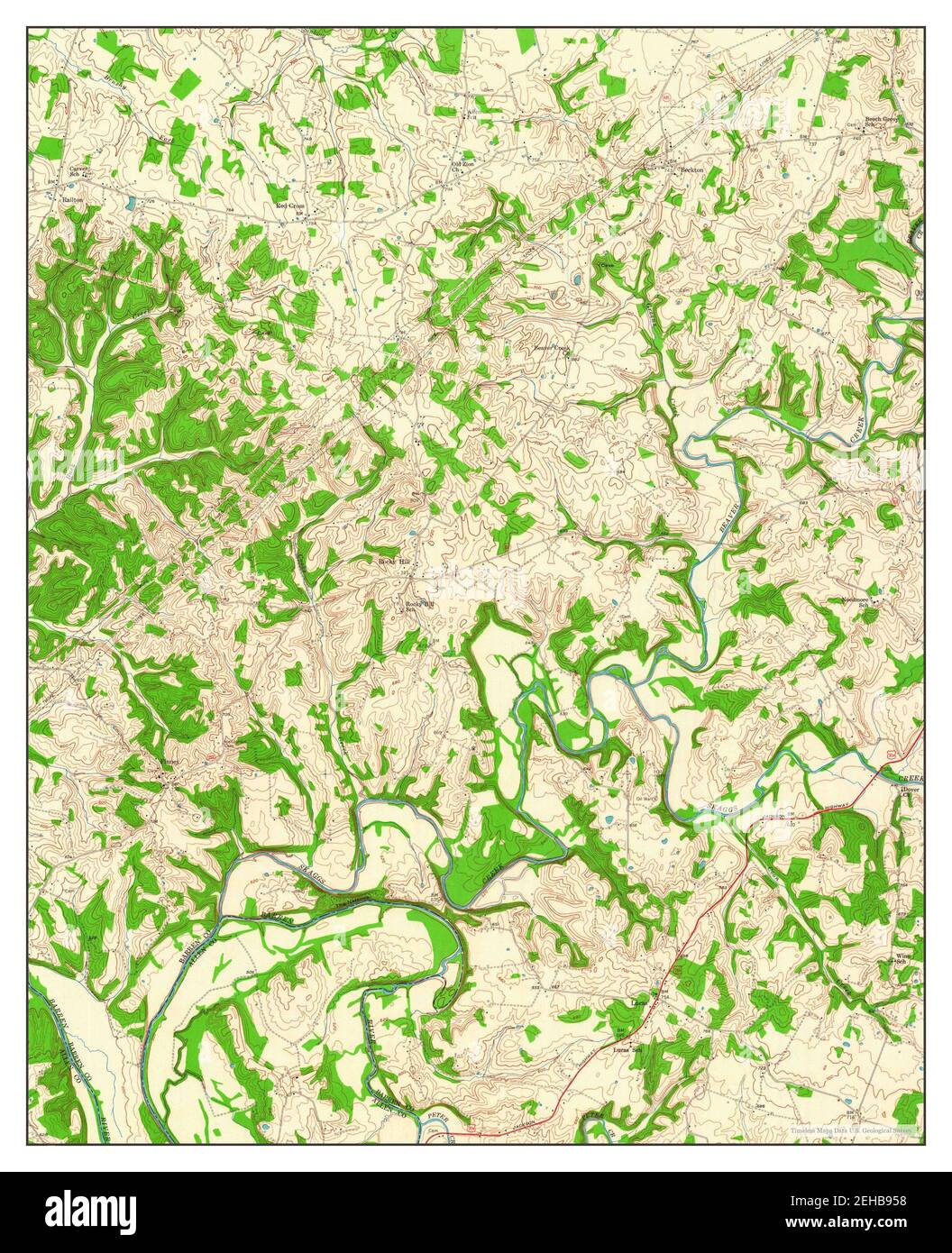 Lucas, Kentucky, map 1954, 1:24000, United States of America by ...
