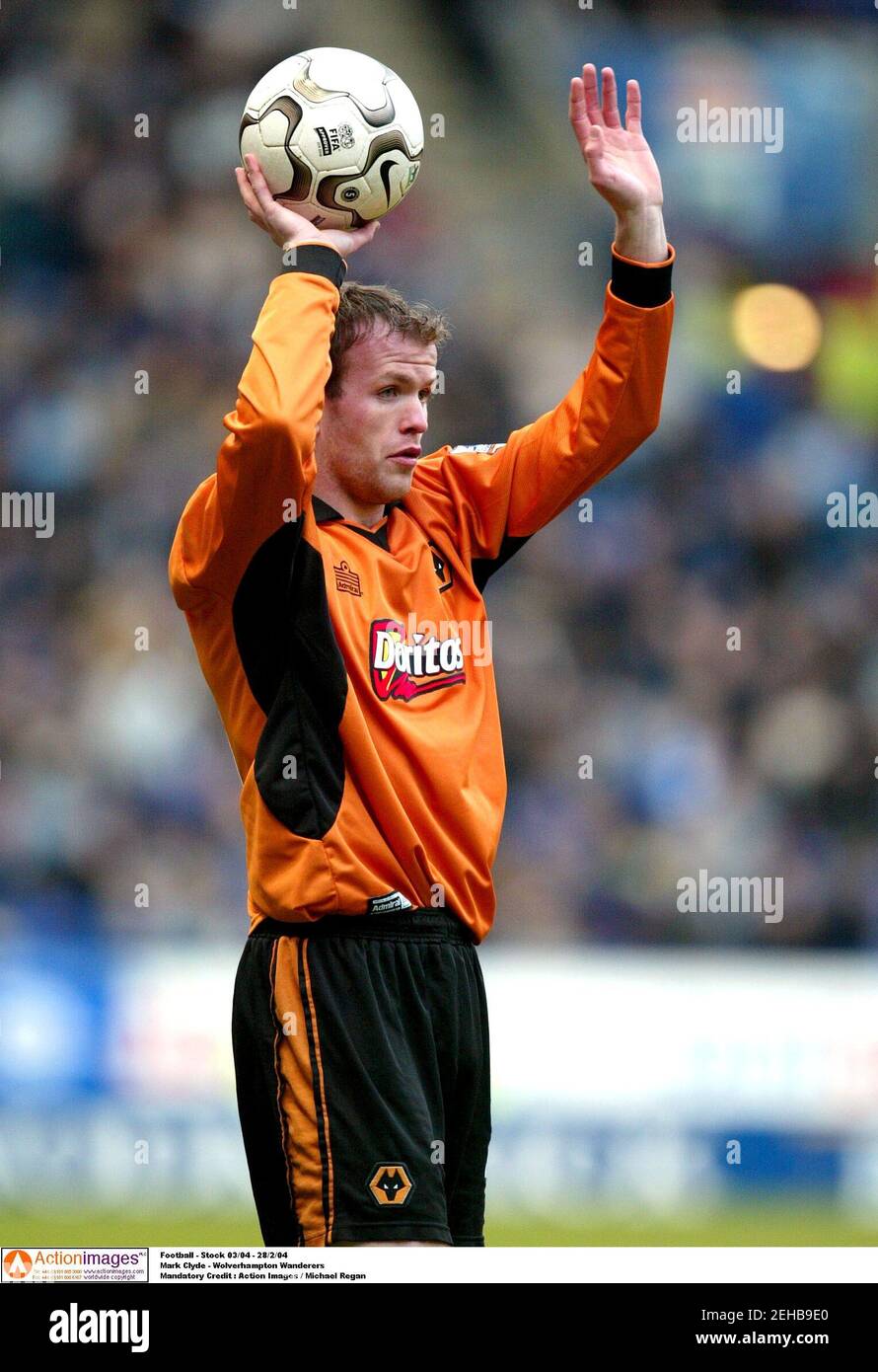 Sport football action mark clyde hi-res stock photography and images ...