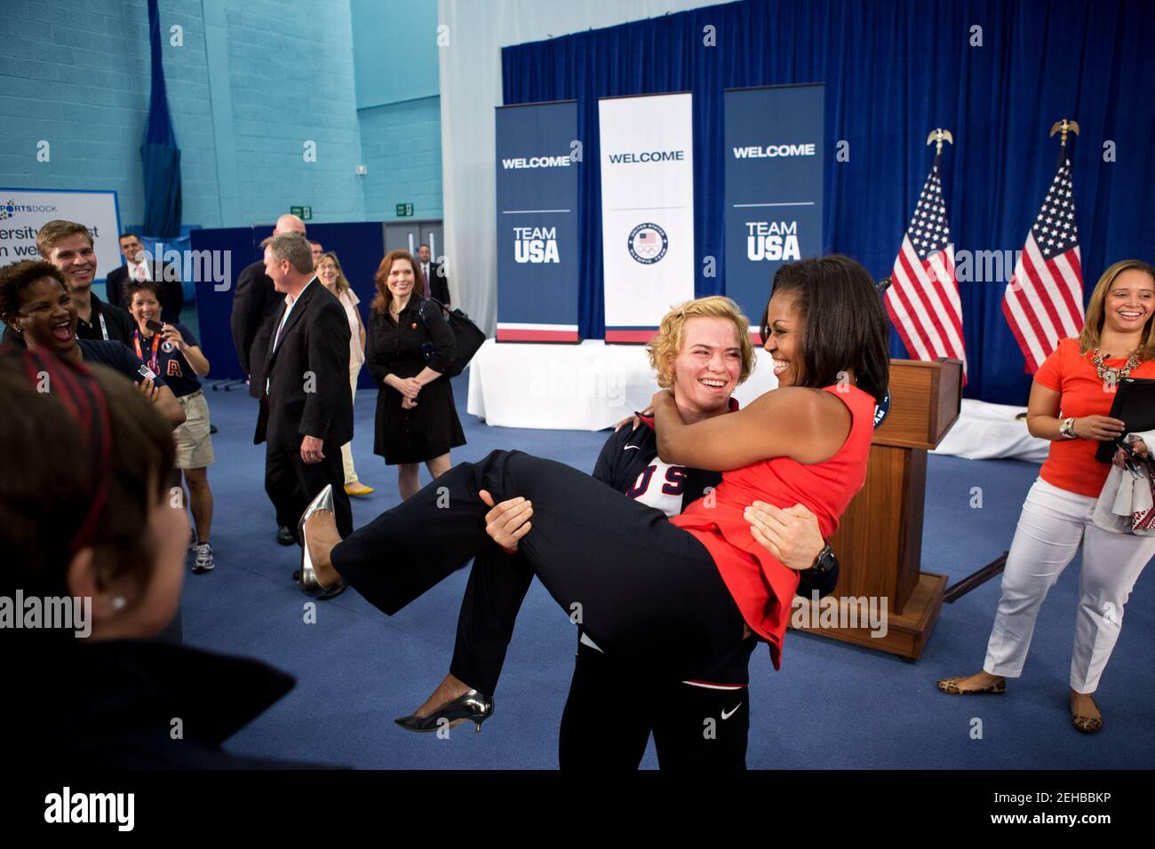 July 27, 2012 "Sonya Hebert captured this amusing moment as U.S ...