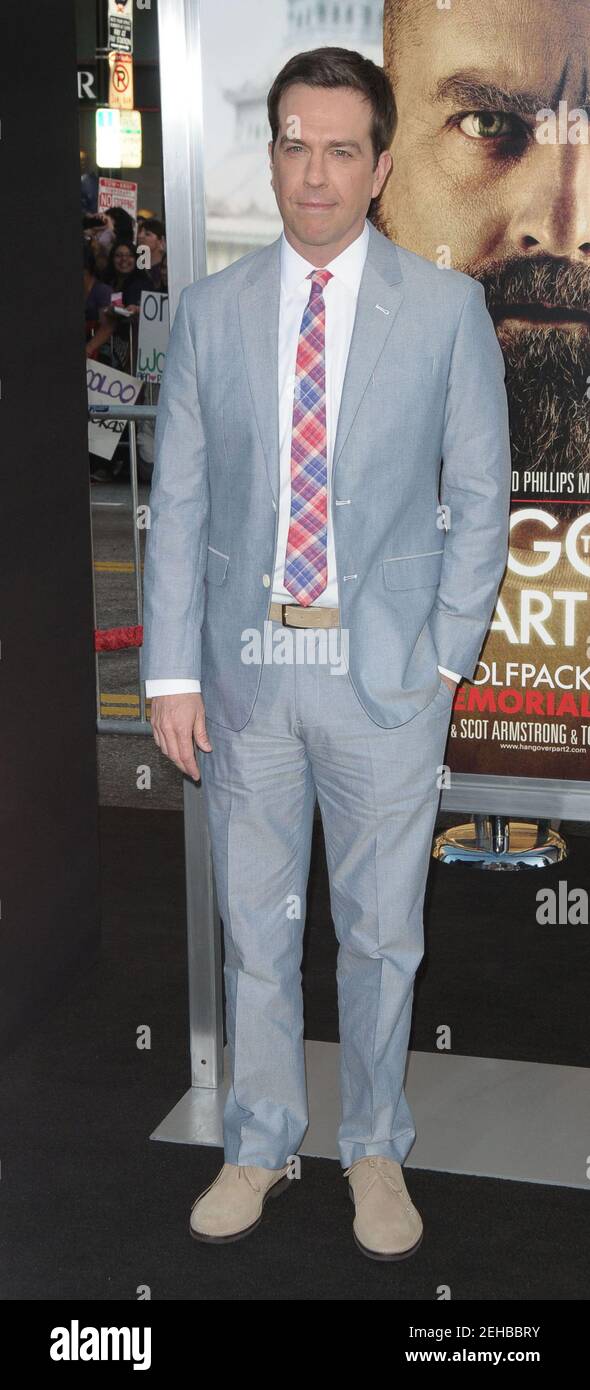 Ed Helms arrivals at THE HANGOVER PART 2 Premiere, Grauman's Chinese ...