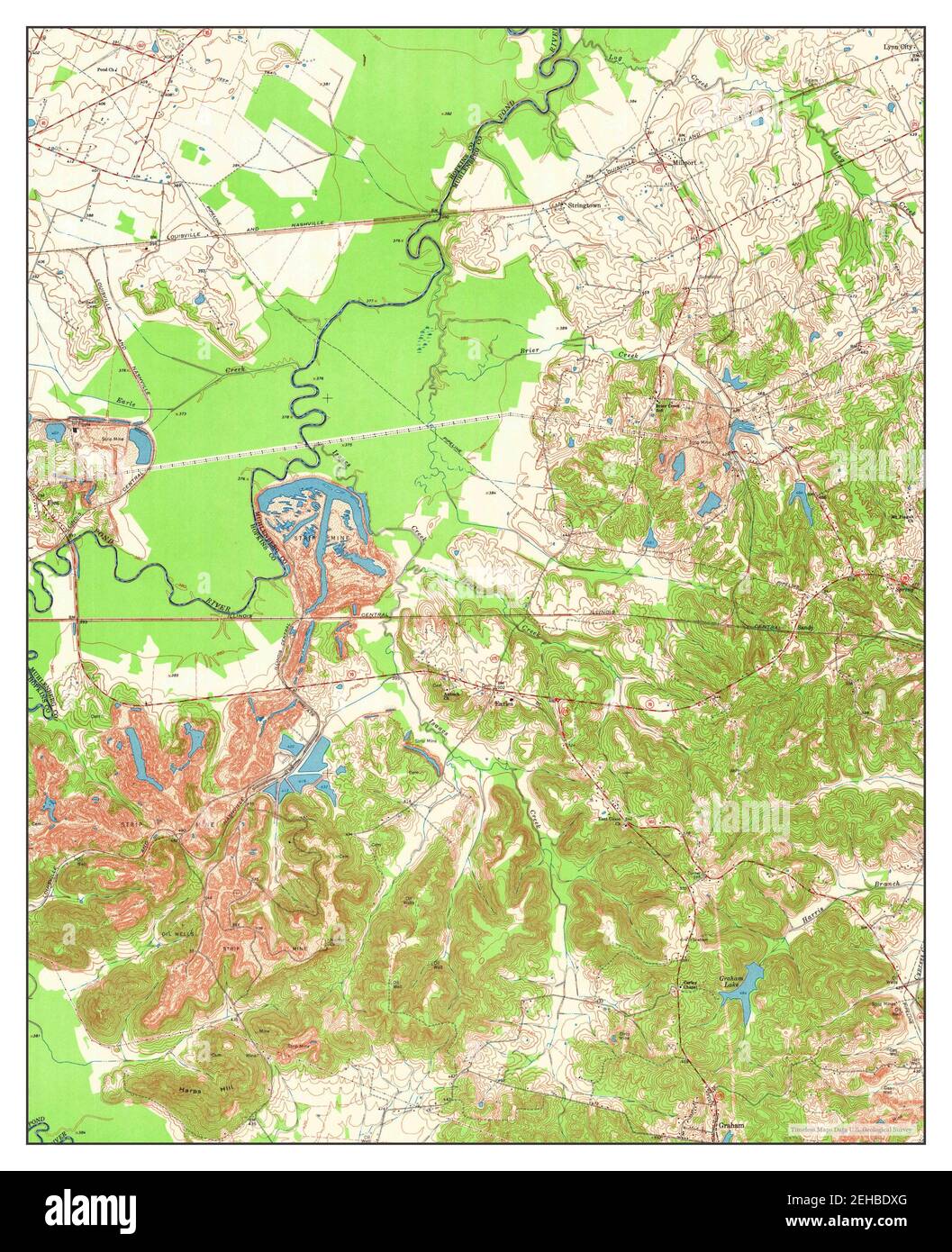 Millport, Kentucky, map 1963, 1:24000, United States of America by ...