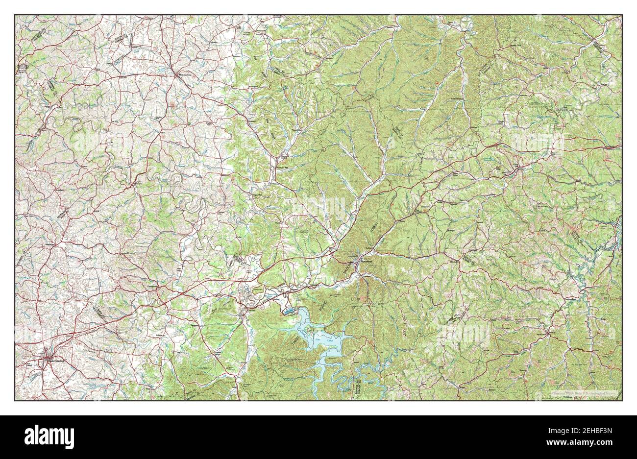 Map Of Morehead Kentucky Cut Out Stock Images And Pictures Alamy