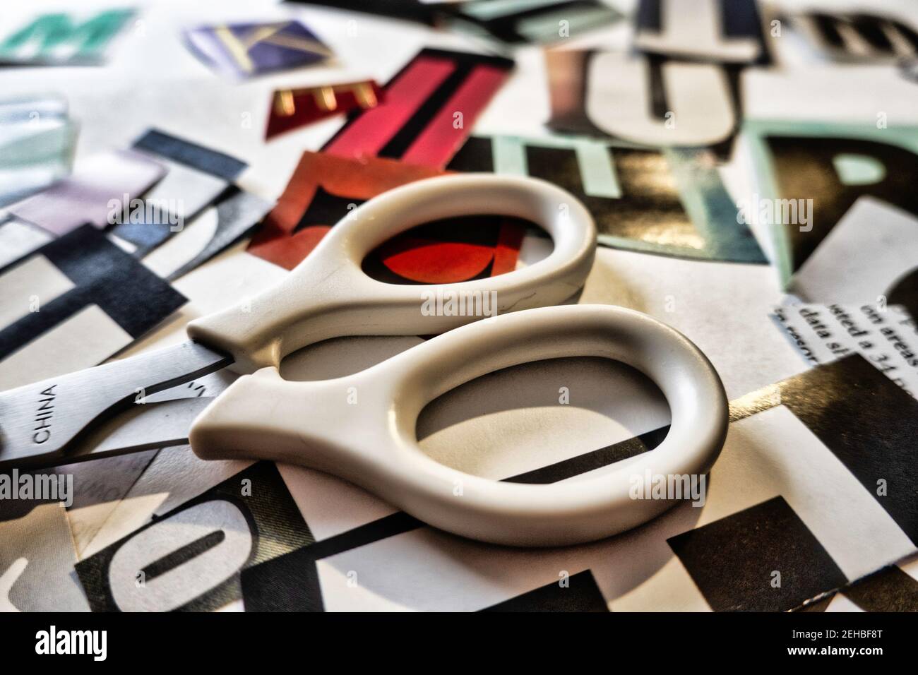 Ransom note letter hi-res stock photography and images - Alamy