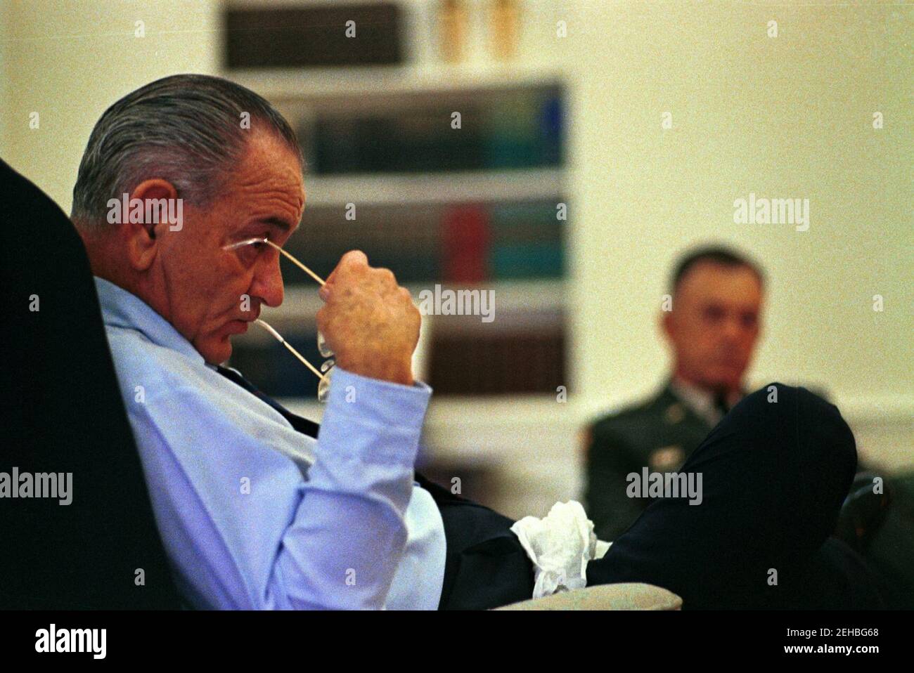 Oval Office LBJ 6 Stock Photo - Alamy