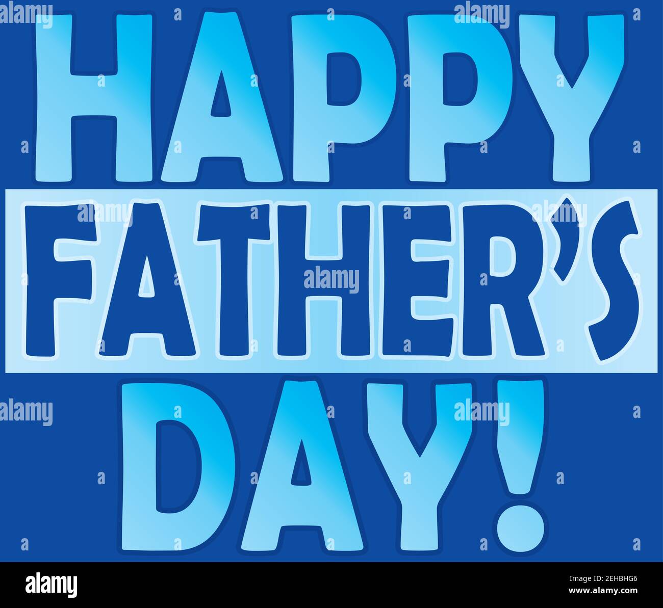 Happy Father's Day Square Banner Stock Photo - Alamy