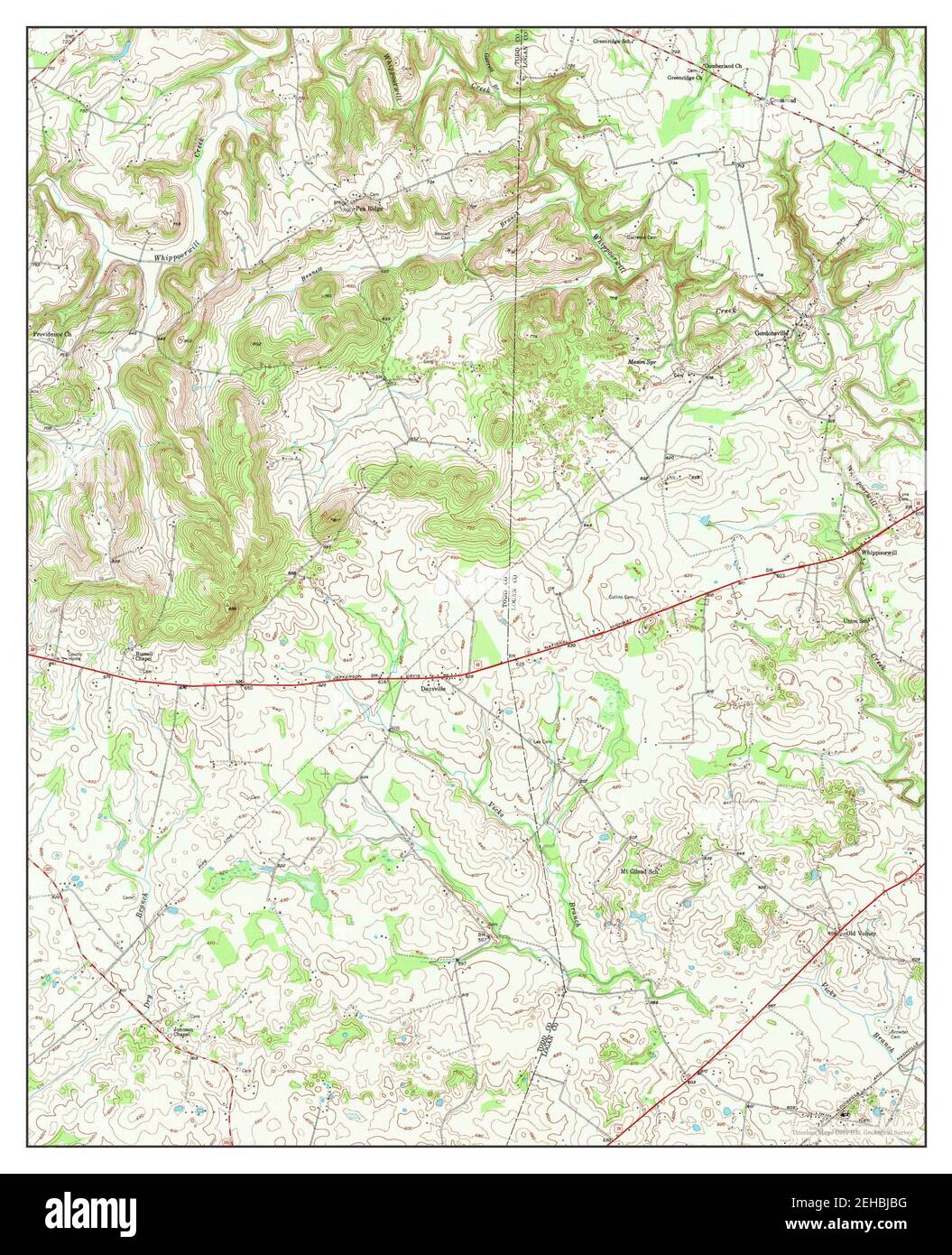 Olmstead, Kentucky, map 1951, 1:24000, United States of America by ...