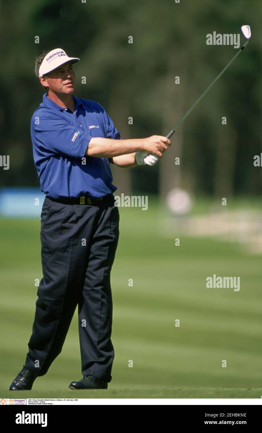 Victor chandler british masters 2002 hi-res stock photography and ...