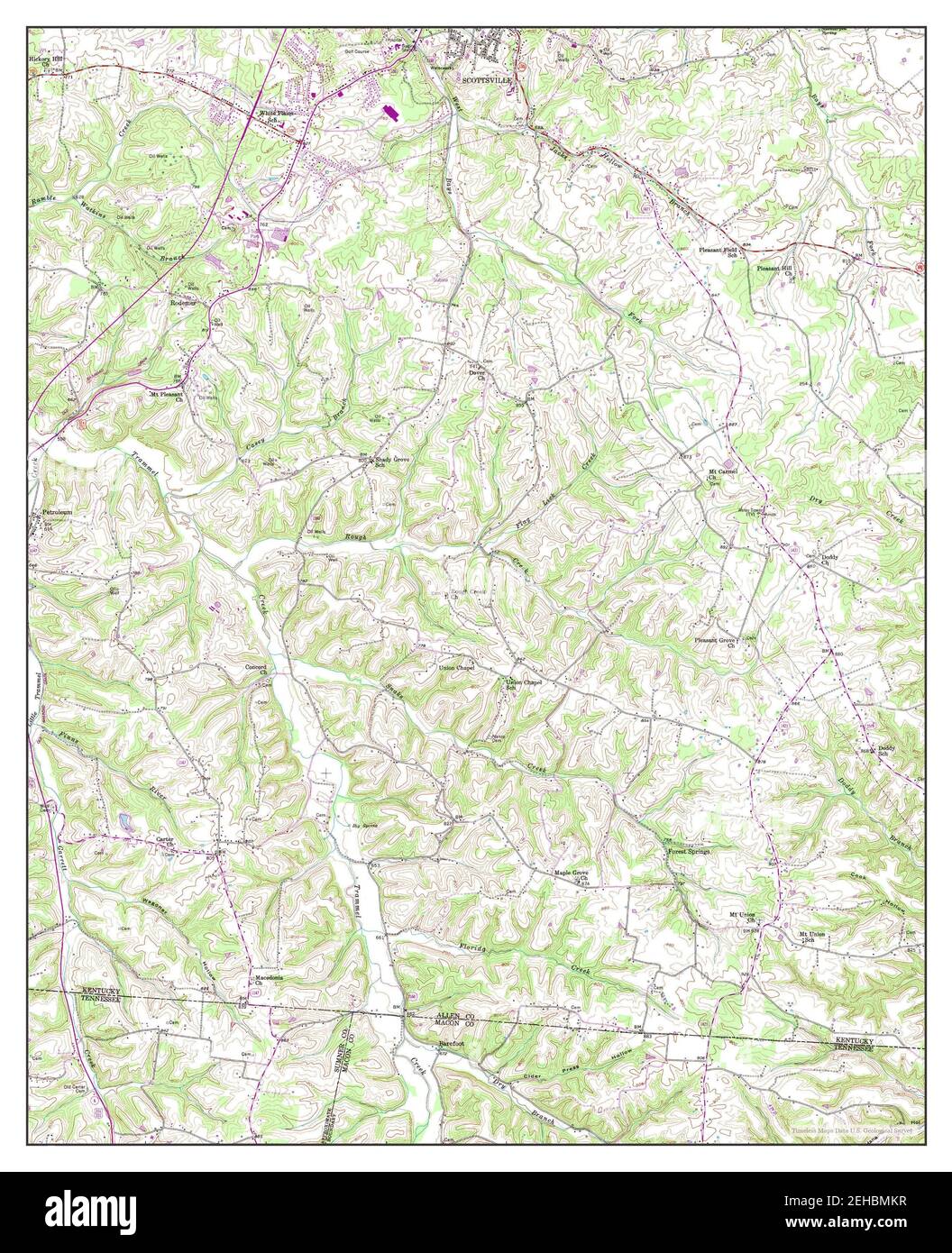 Petroleum county map hi-res stock photography and images - Alamy