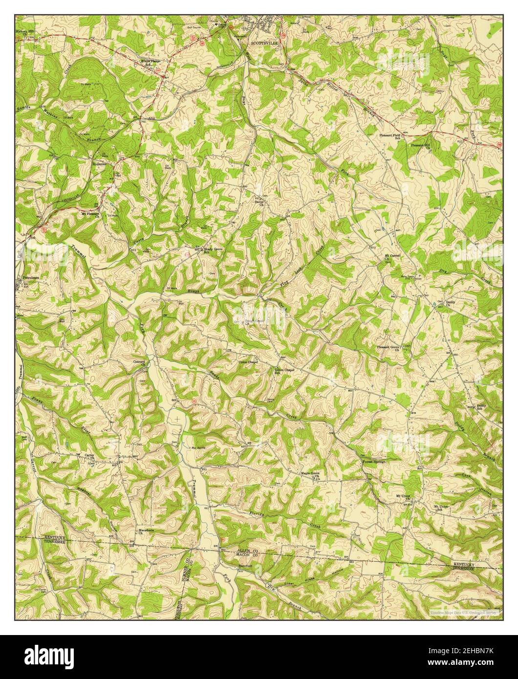 Petroleum county map hi-res stock photography and images - Alamy