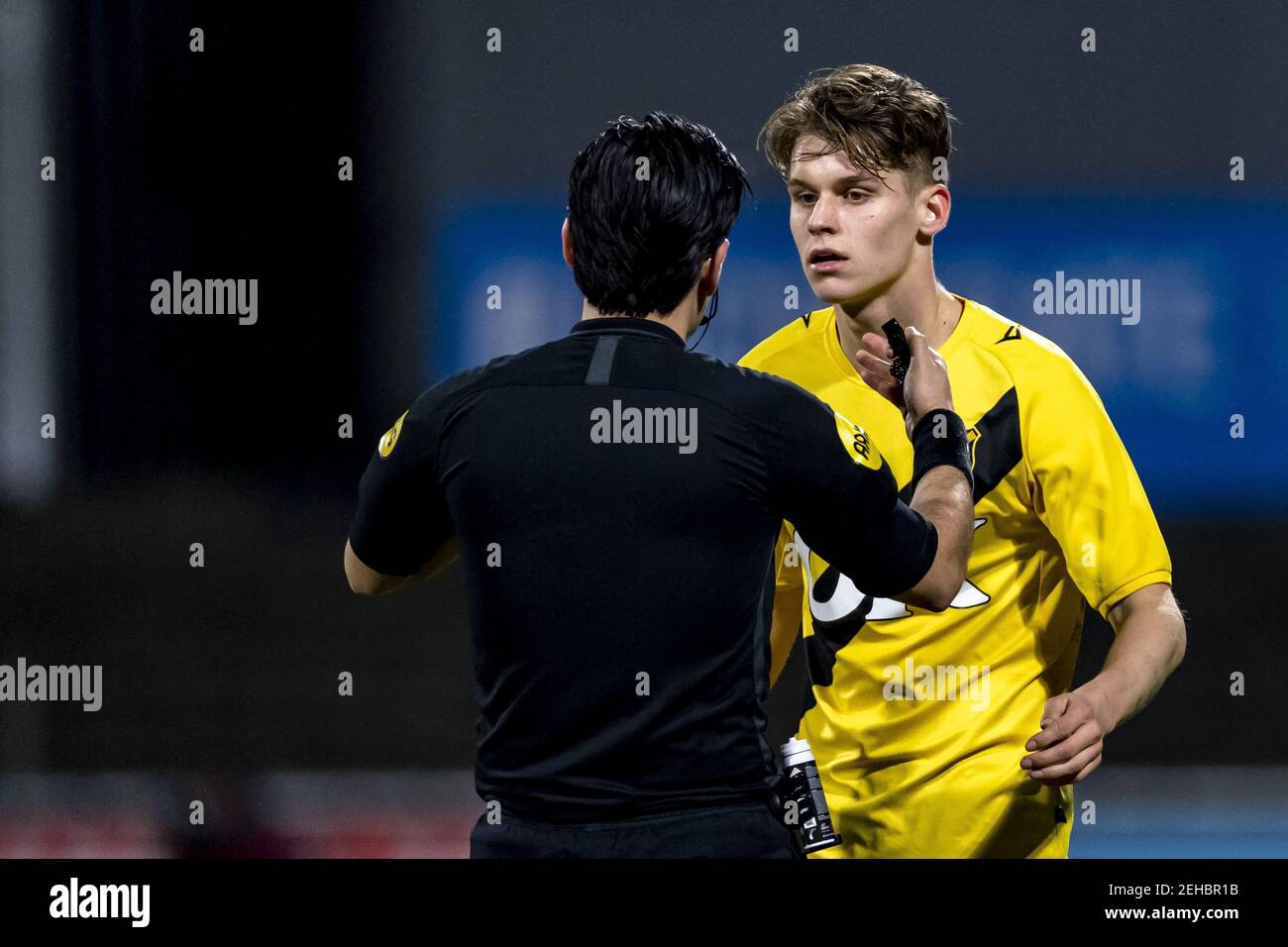 DORDRECHT, Netherlands, 19-02-2021, football, , Keuken Kampioen Divisie ...