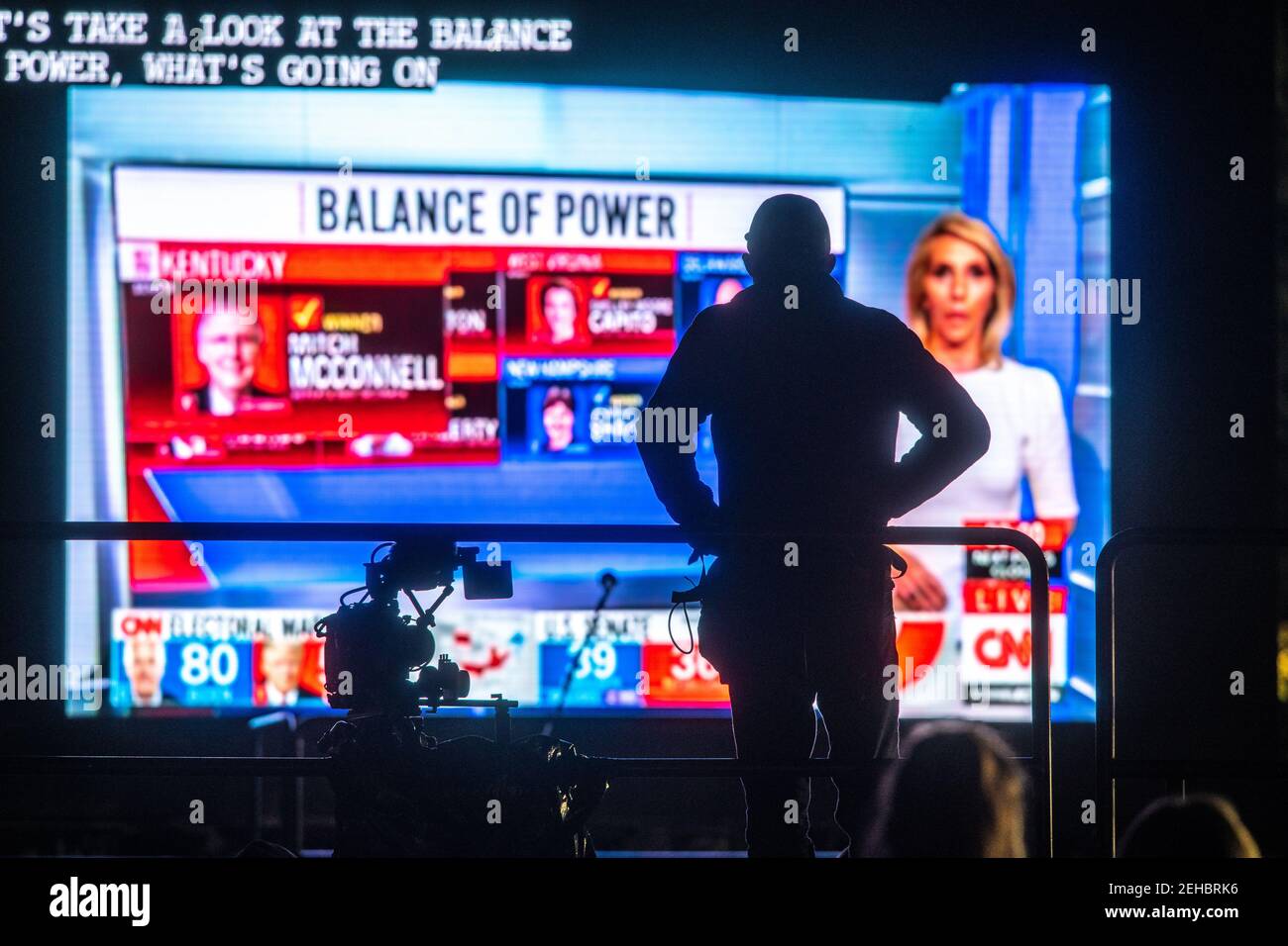 Election Night 2020 in Washington DC Stock Photo - Alamy