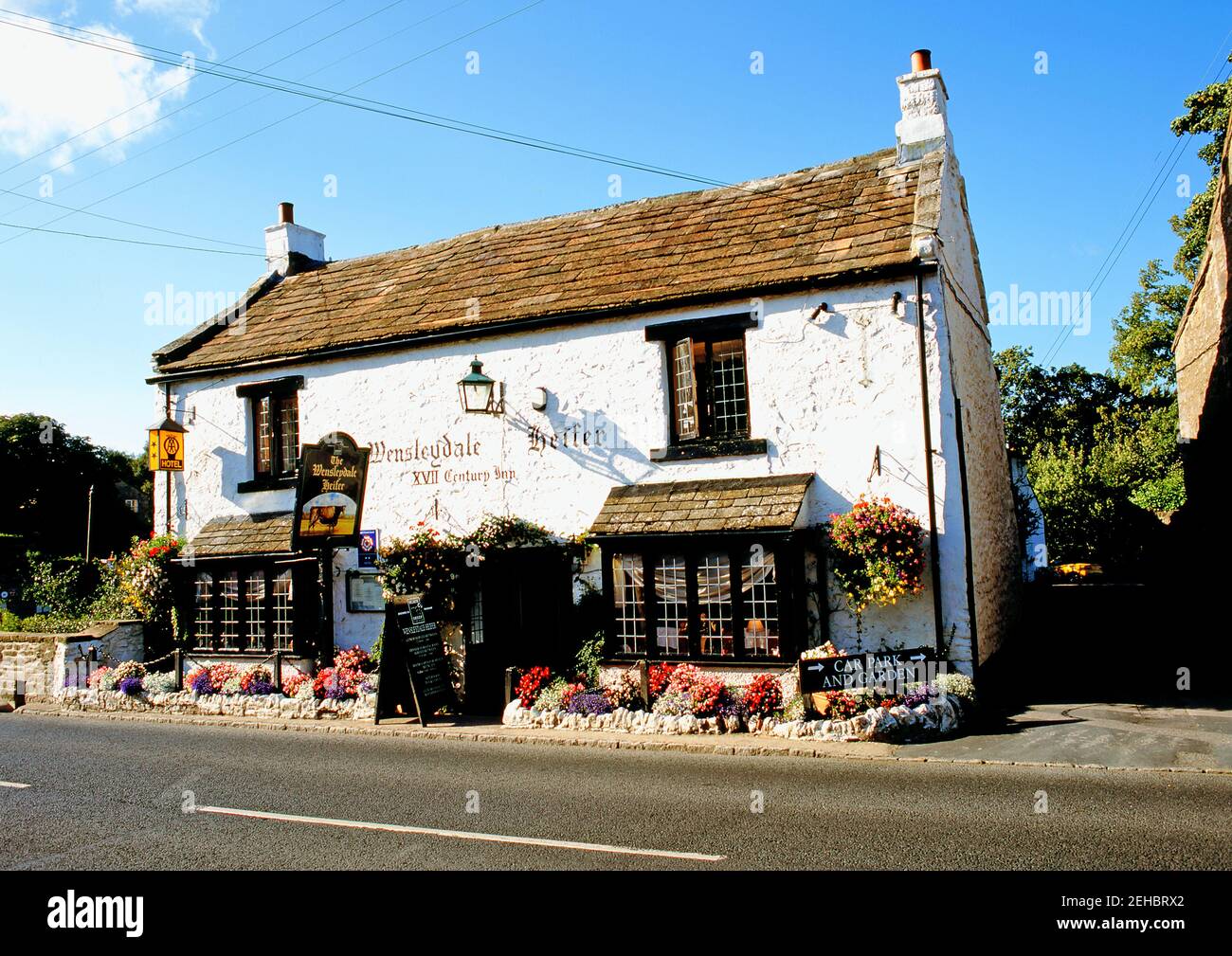 The Wensleydale Heifer XV11, West Witton, North Yorkshire, England ...