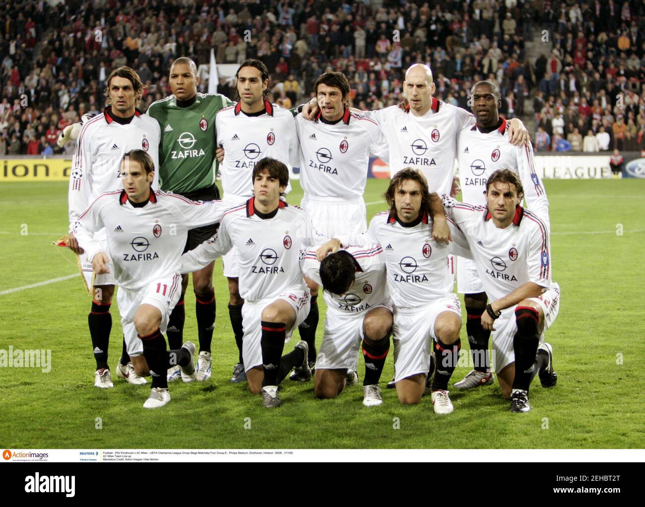 Ac Milan Team Group Line Up High Resolution Stock Photography and ...