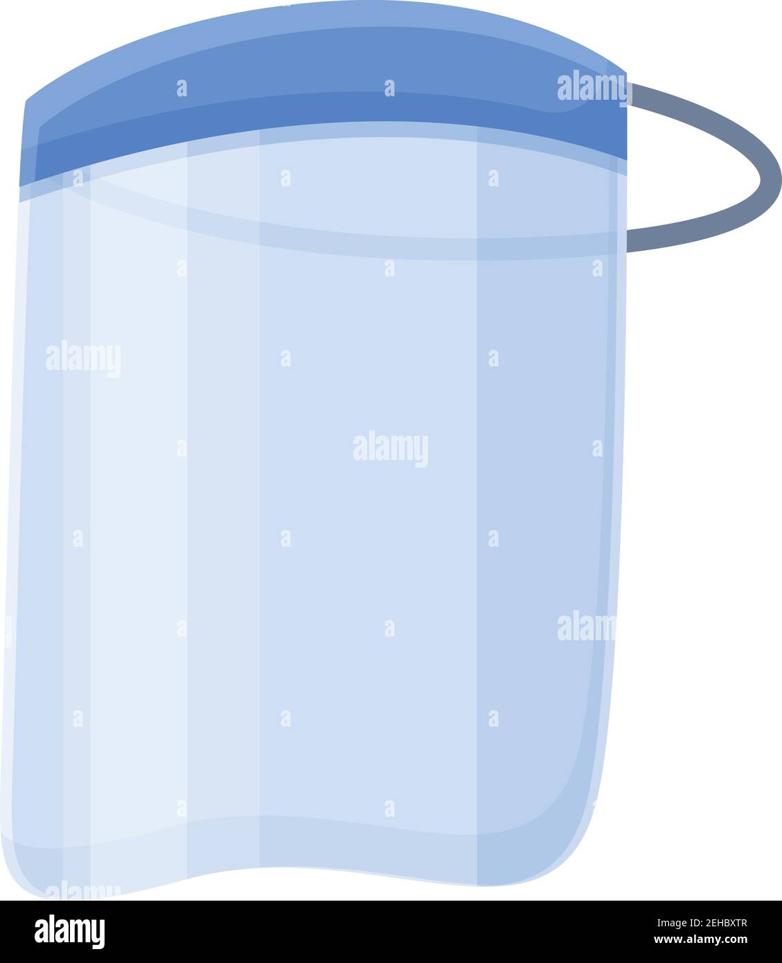 Doctor face shield icon. Cartoon of doctor face shield vector icon for ...