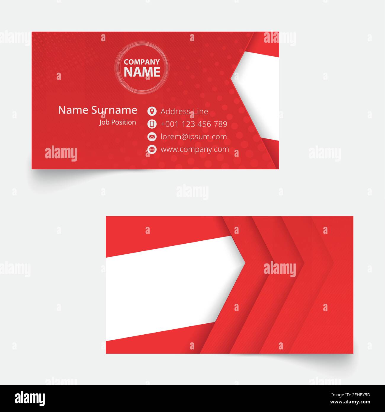 Business Card Bleed Template