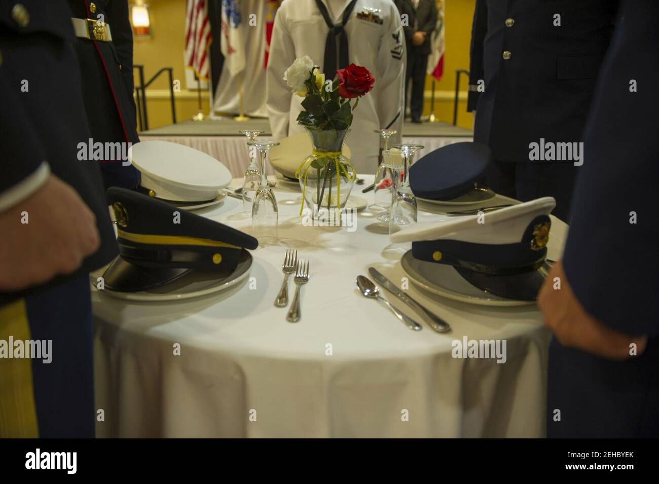 Military appreciation dinner hi-res stock photography and images - Alamy