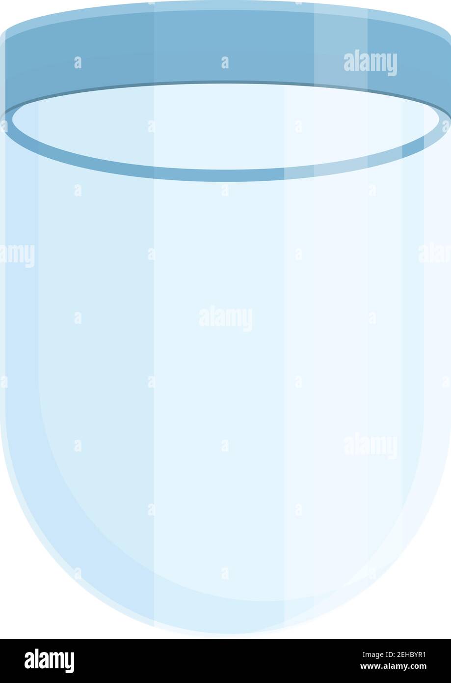 Safety face shield icon. Cartoon of safety face shield vector icon for ...